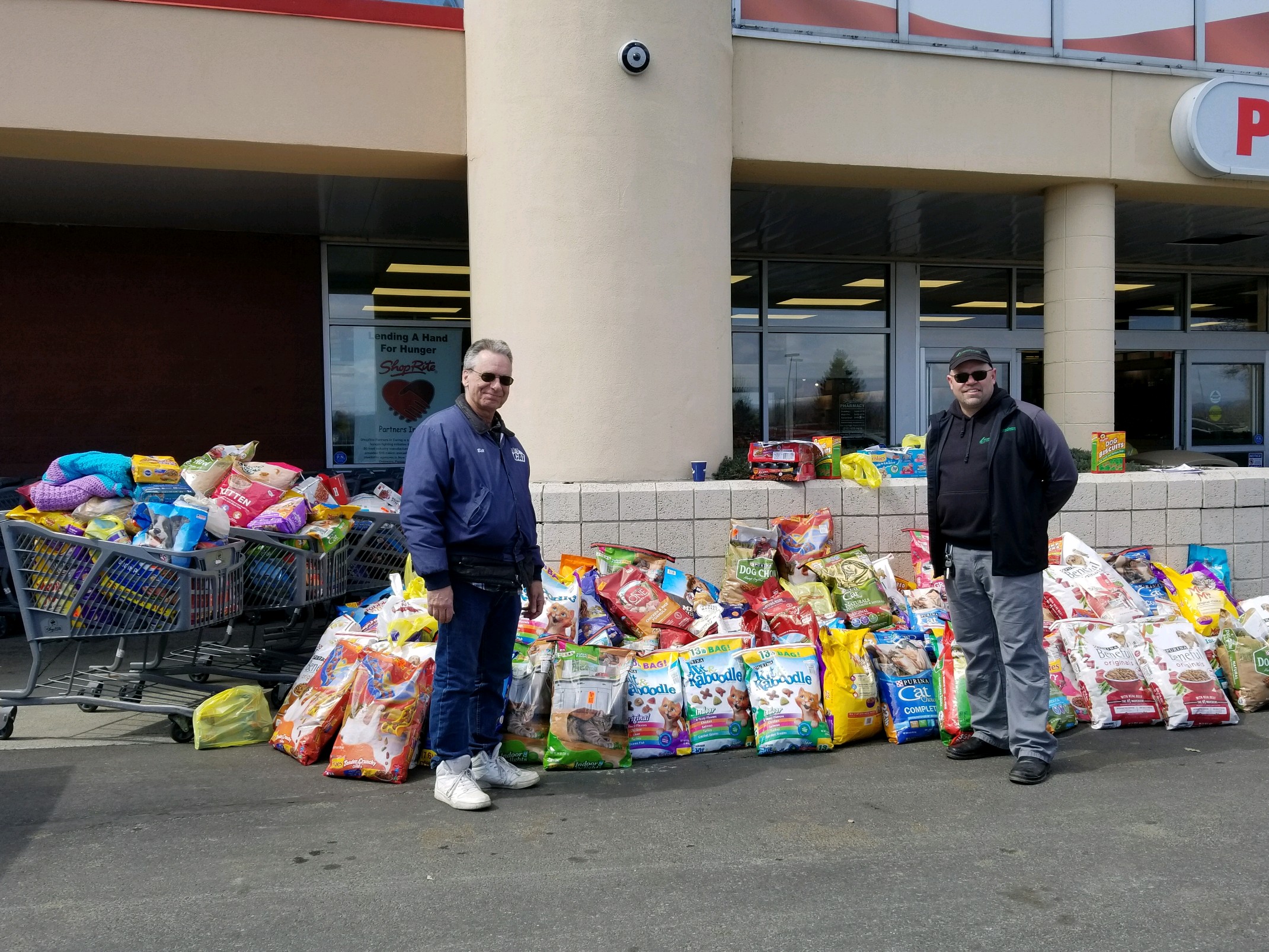 ShopRite Food Drive | Columbia-Greene Humane Society/SPCA | Dogs & Cats ...